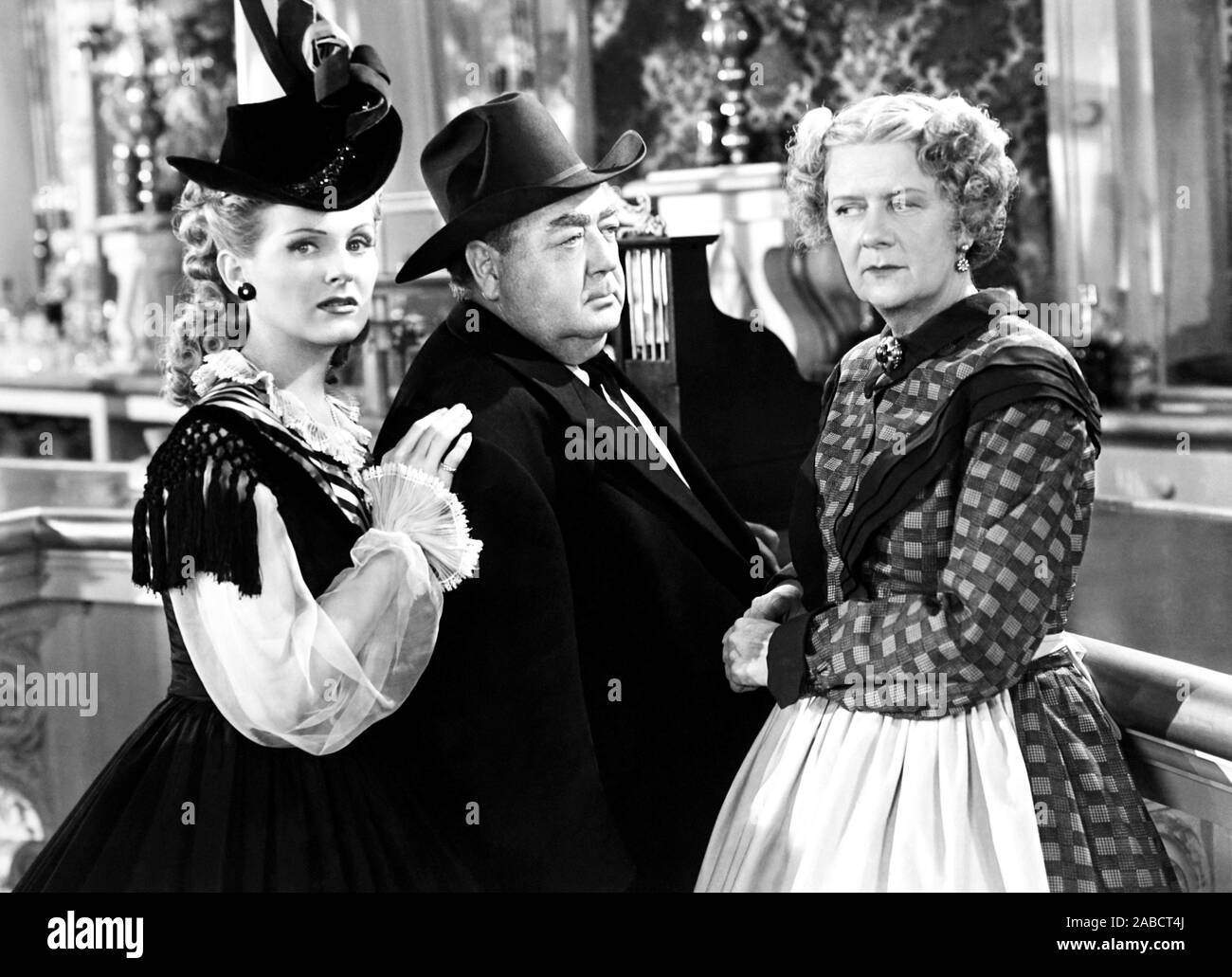 IN OLD SACRAMENTO, from left, Constance Moore, Eugene Pallette, Ruth ...