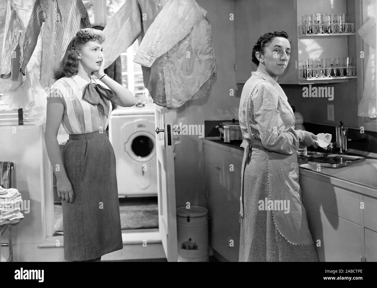 JANIE GETS MARRIED, from left: Joan Leslie, Margaret Hamilton, 1946 ...