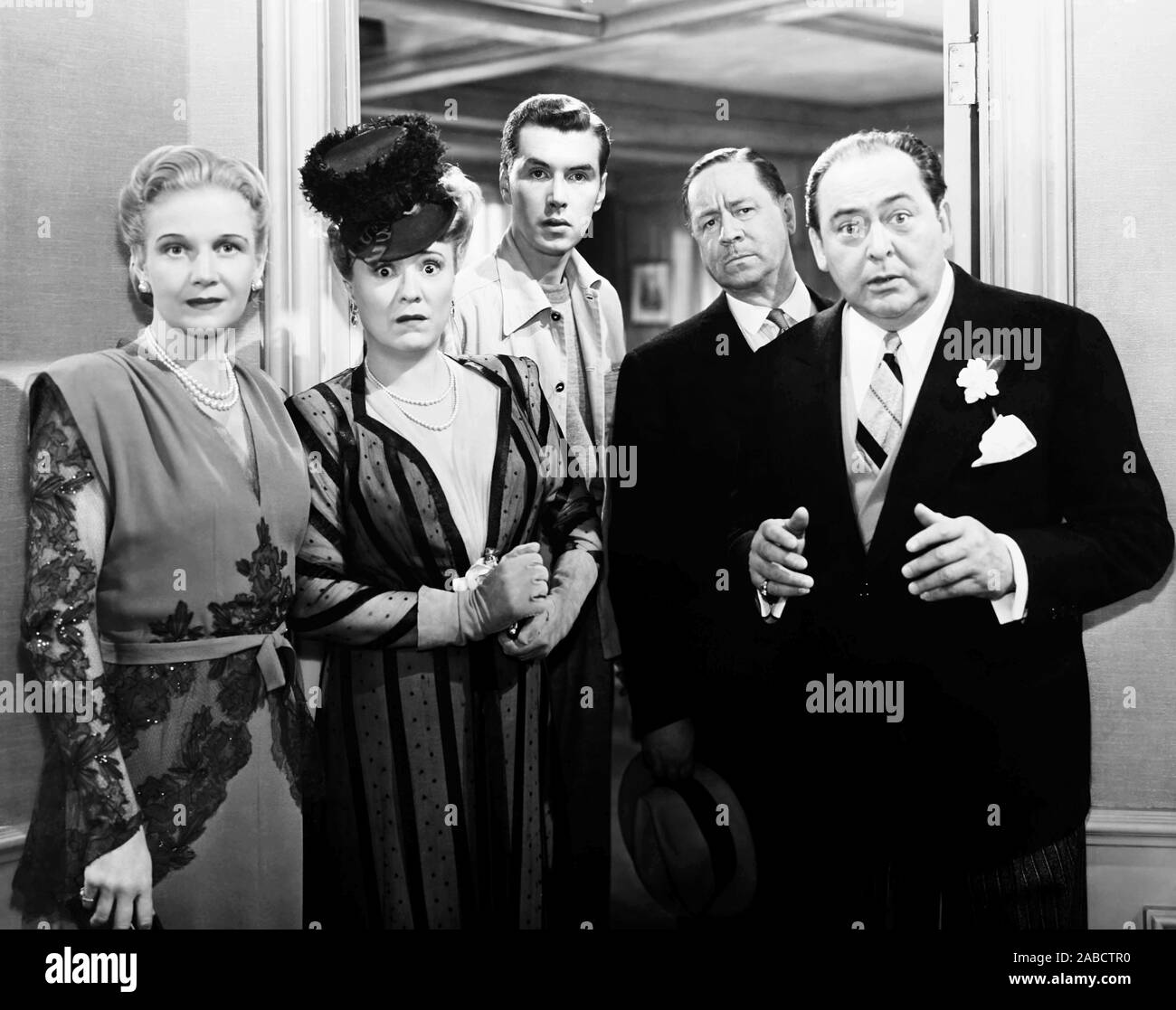 JANIE GETS MARRIED, from left, Ann Harding, Barbara Brown, Robert ...