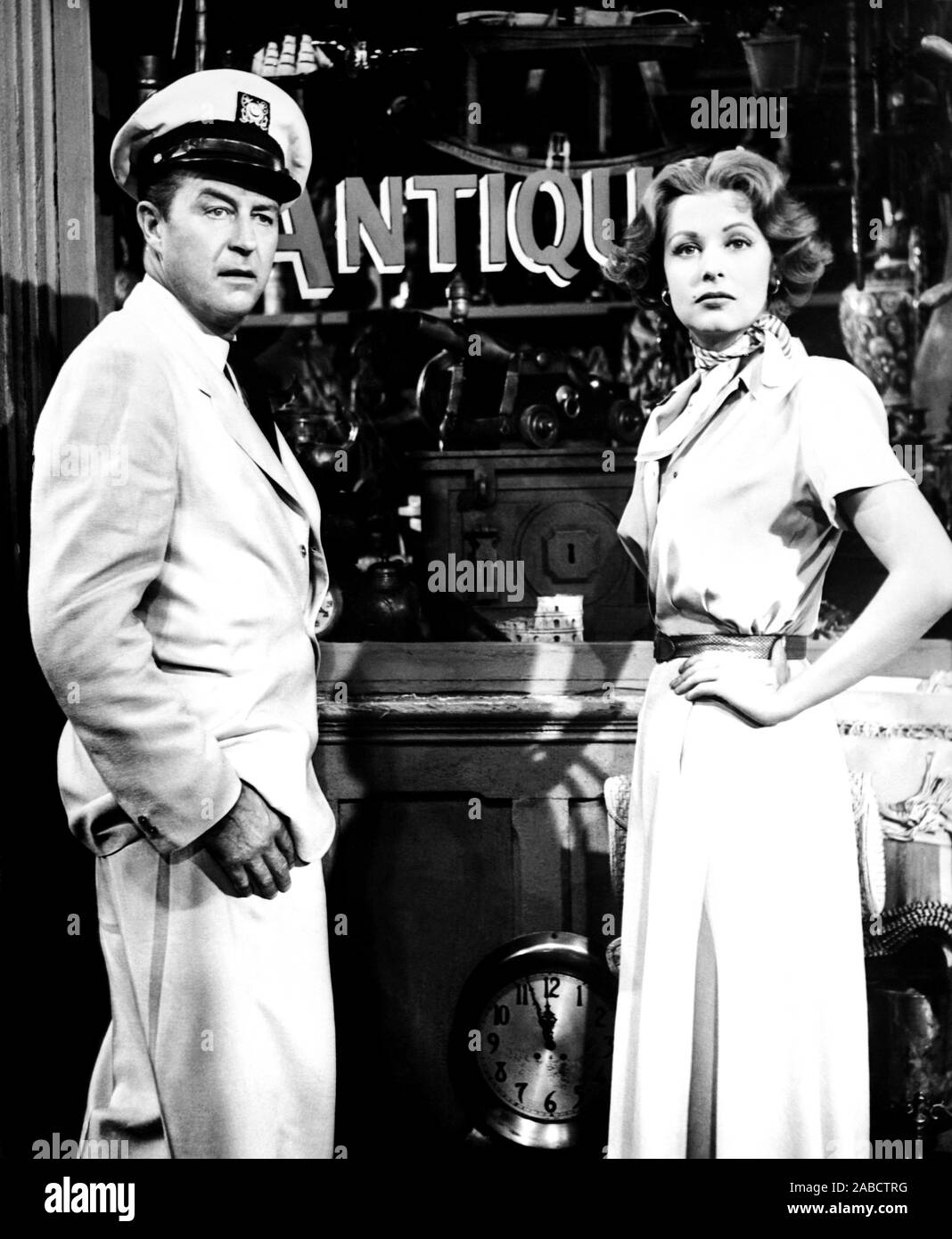 JAMAICA RUN, from left, Ray Milland, Arlene Dahl, 1953 Stock Photo - Alamy