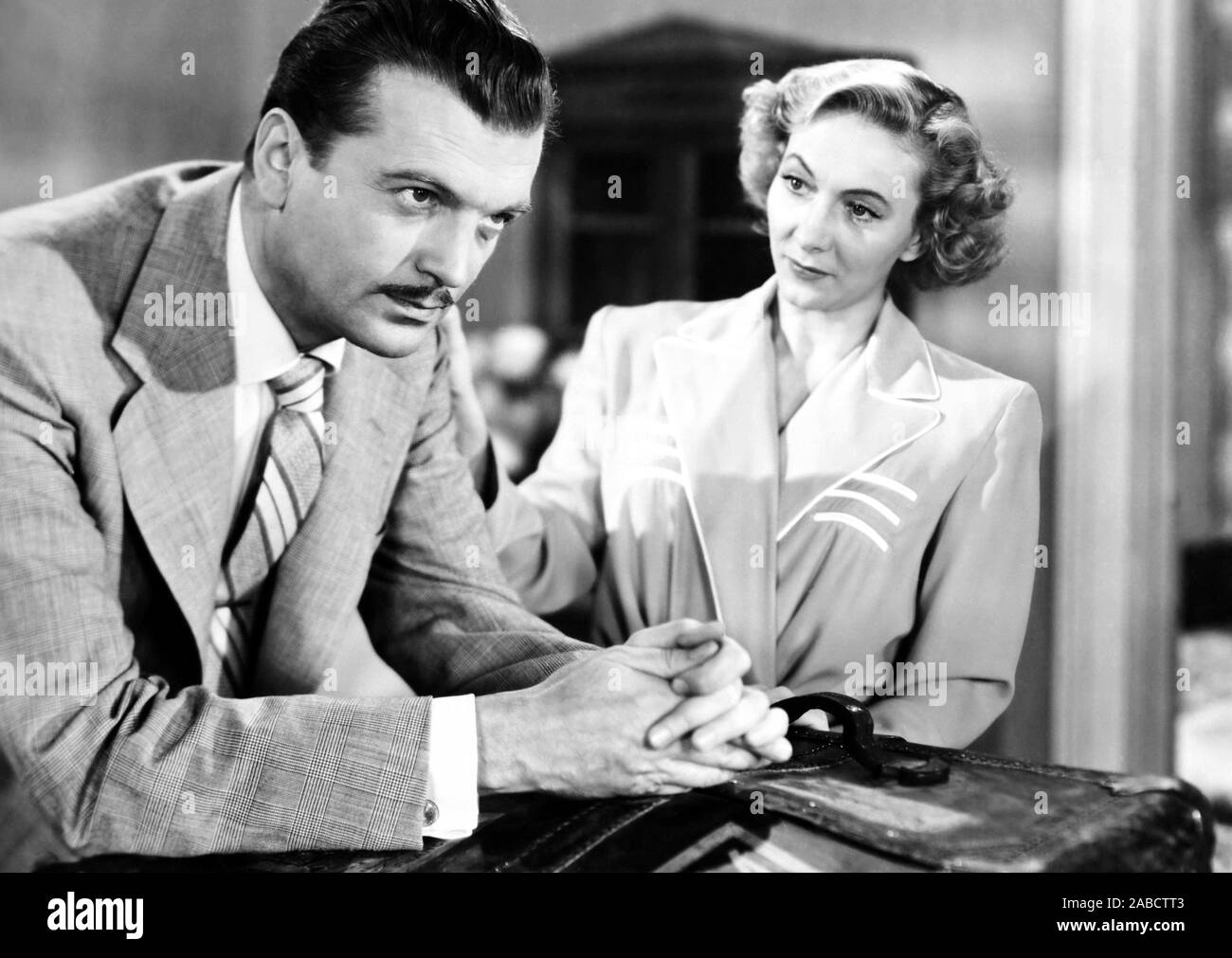 JEALOUSY, from left, John Loder, Karen Morley, 1945 Stock Photo - Alamy