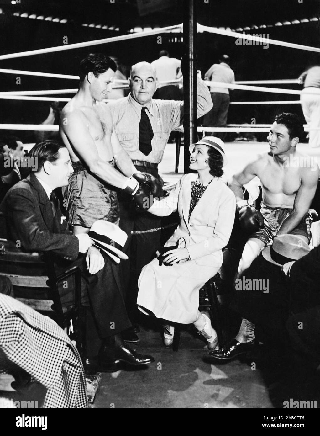 JEALOUSY, from left: Donald Cook, George Murphy, James J. Jeffries ...