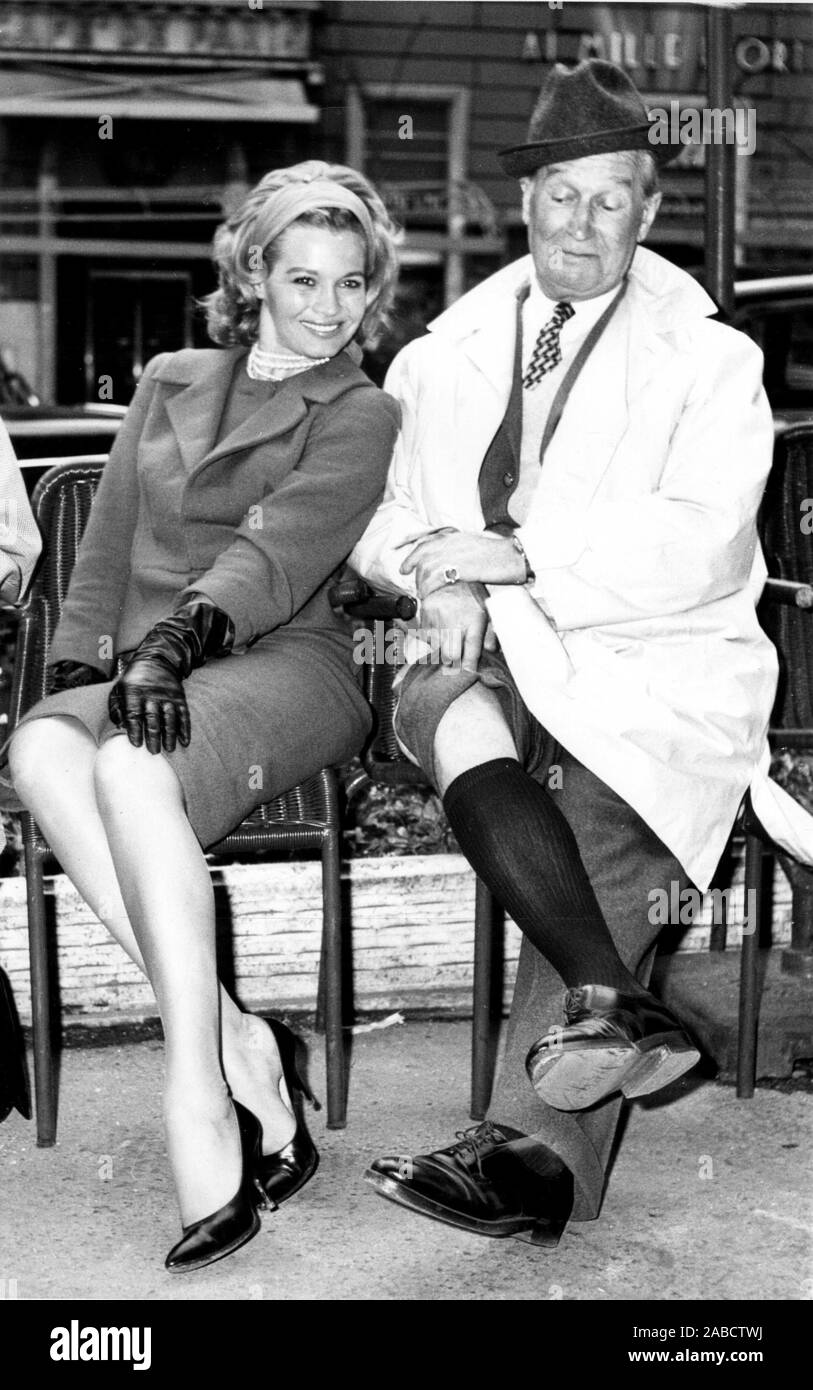 JESSICA, Angie Dickinson and Maurice Chevalier, comparing gams on the ...