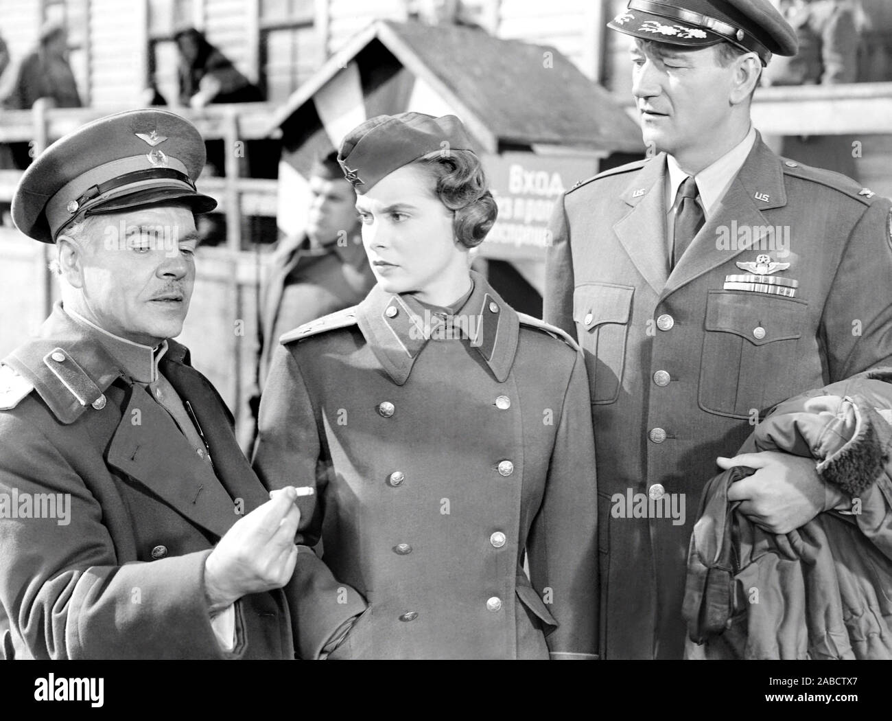 JET PILOT, center and right, Janet Leigh, John Wayne, 1951 (released in ...