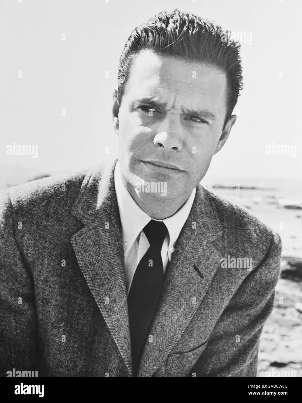JULIE, Louis Jourdan, 1956 Stock Photo - Alamy