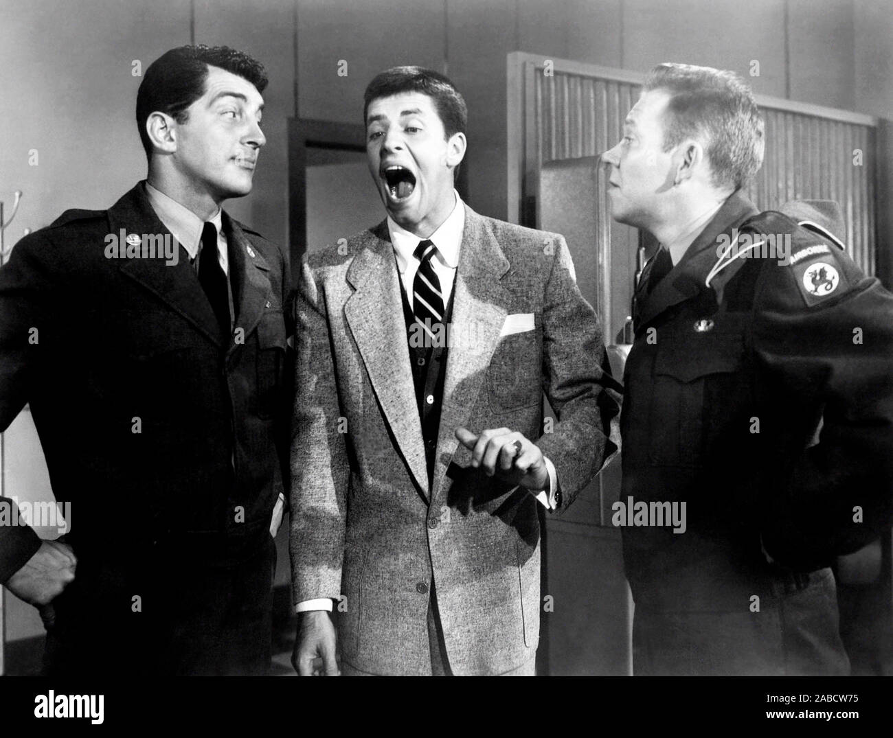 JUMPING JACKS, from left, Dean Martin, Jerry Lewis, Richard Erdman ...