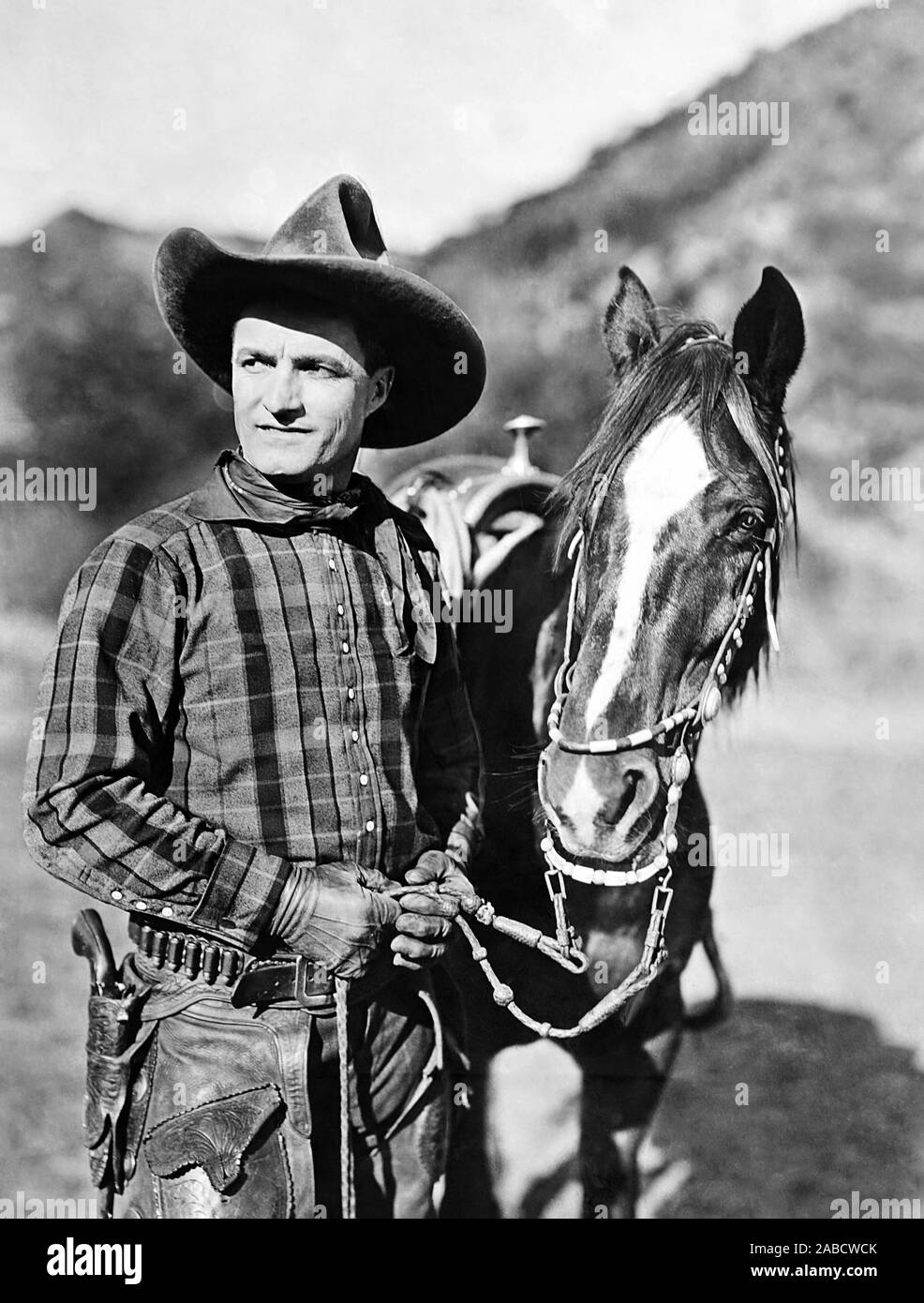 JUST TONY, Tom Mix with Tony the Wonder Horse, 1922, TM & Copyright ...