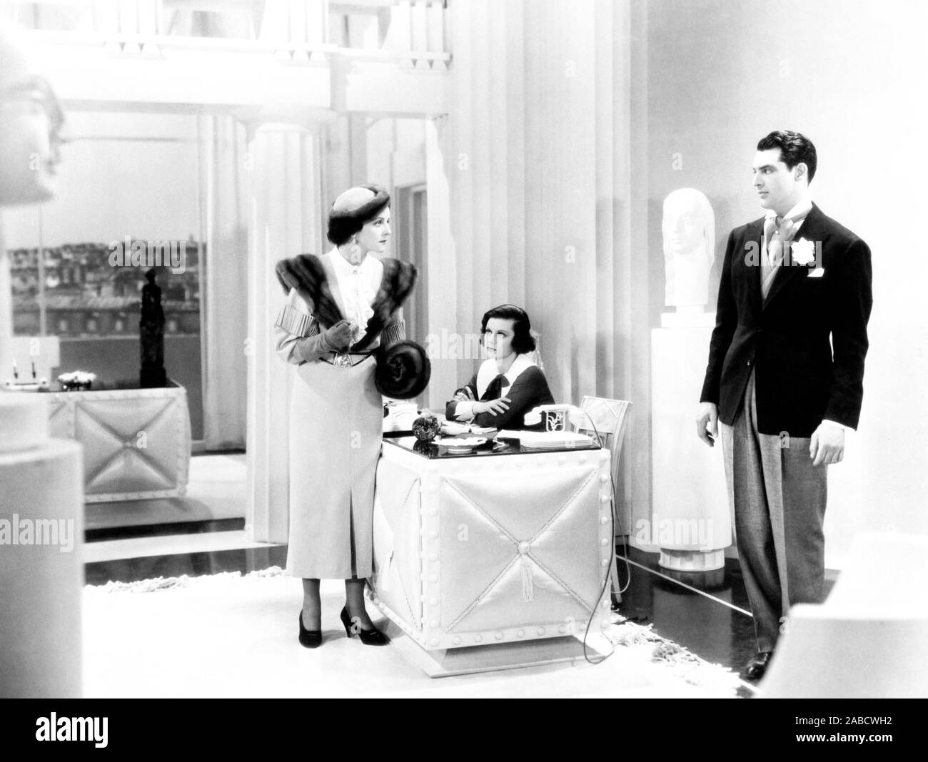 KISS AND MAKE UP, from left, Mona Maris, Helen Mack, Cary Grant, 1934 ...