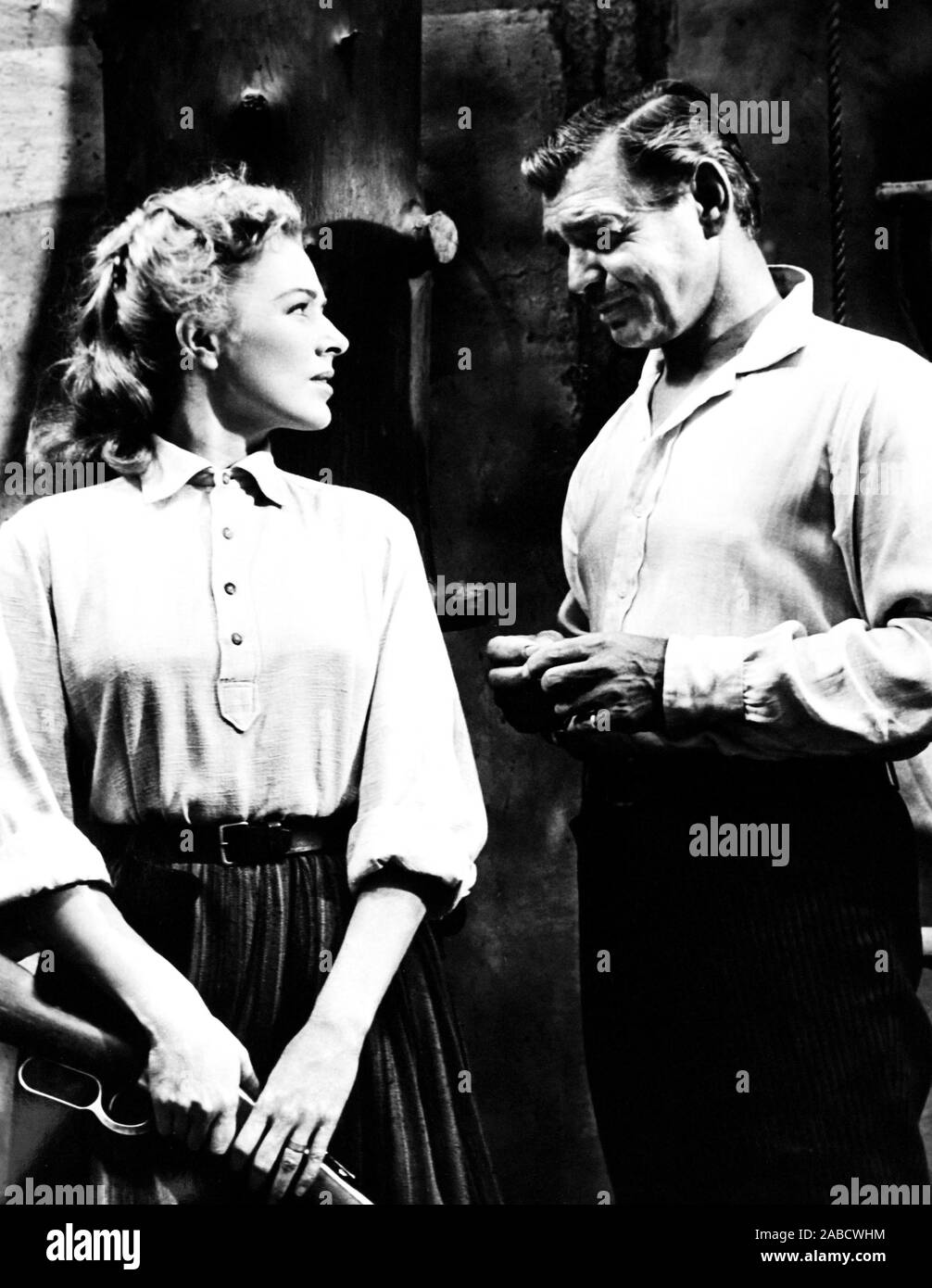 THE KING AND FOUR QUEENS, from left, Eleanor Parker, Clark Gable, 1956 ...