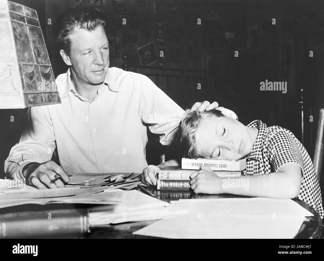 THE KID FROM LEFT FIELD, from left: Dan Dailey, Billy Chapin, 1953, TM ...