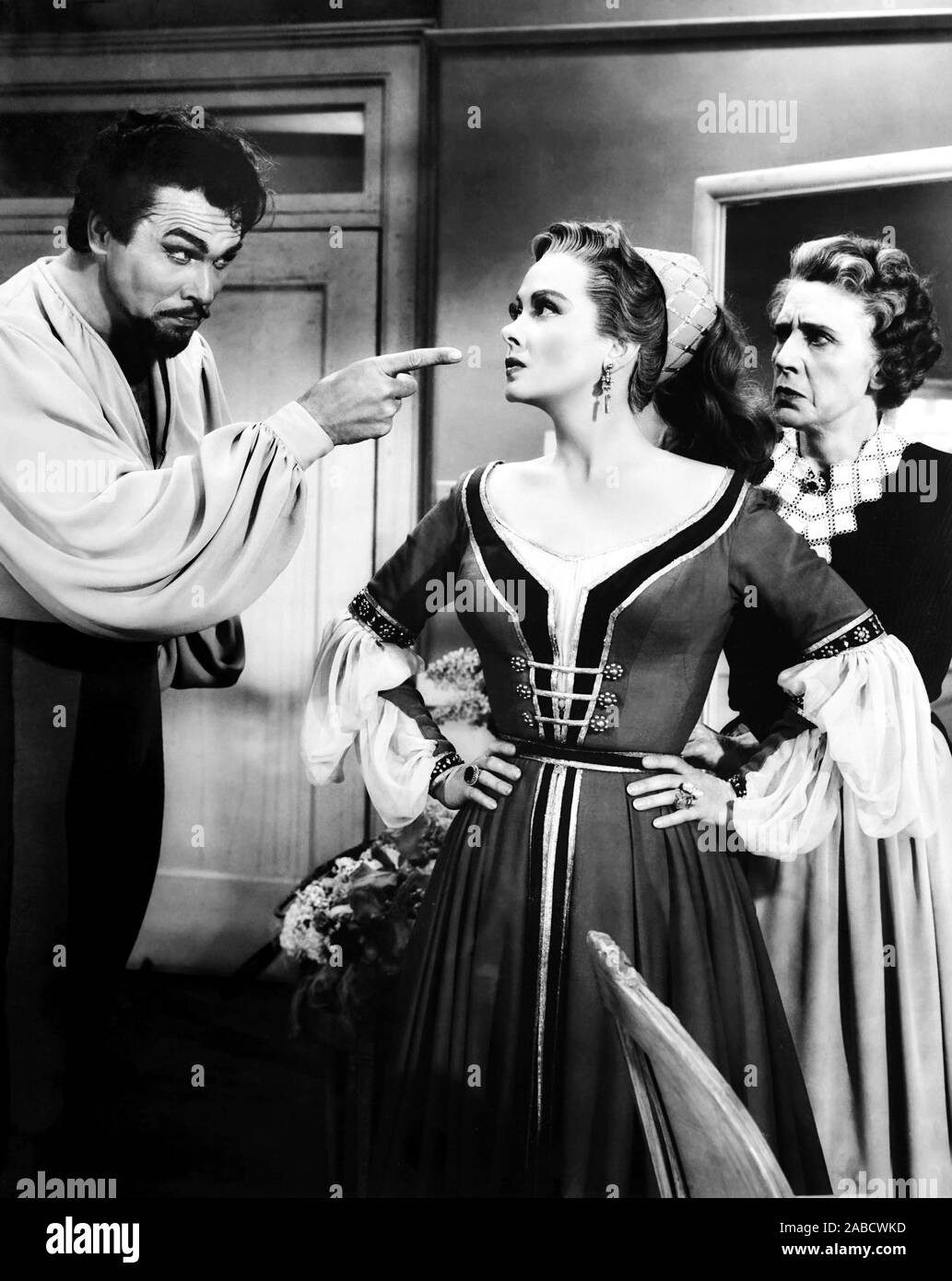 KISS ME KATE, from left, Howard Keel, Kathryn Grayson, Ann Codee, 1953 Stock Photo - Alamy
