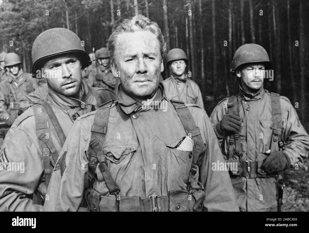 THE LAST BLITZKRIEG, from left: Kerwin Mathews, Van Johnson, 1959 Stock ...