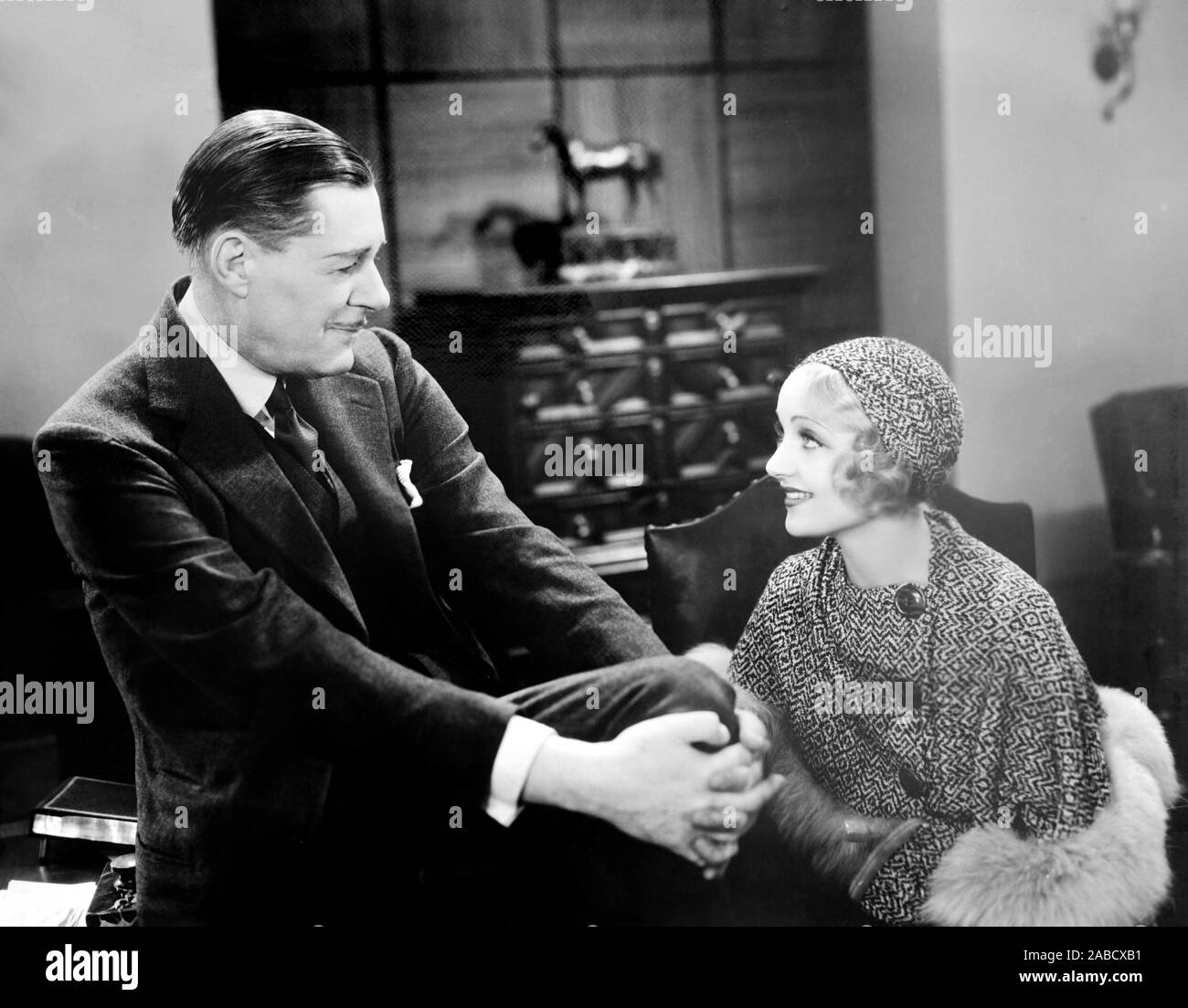 LADIES' MAN, from left, Gilbert Emery, Carole Lombard, 1931 Stock Photo ...
