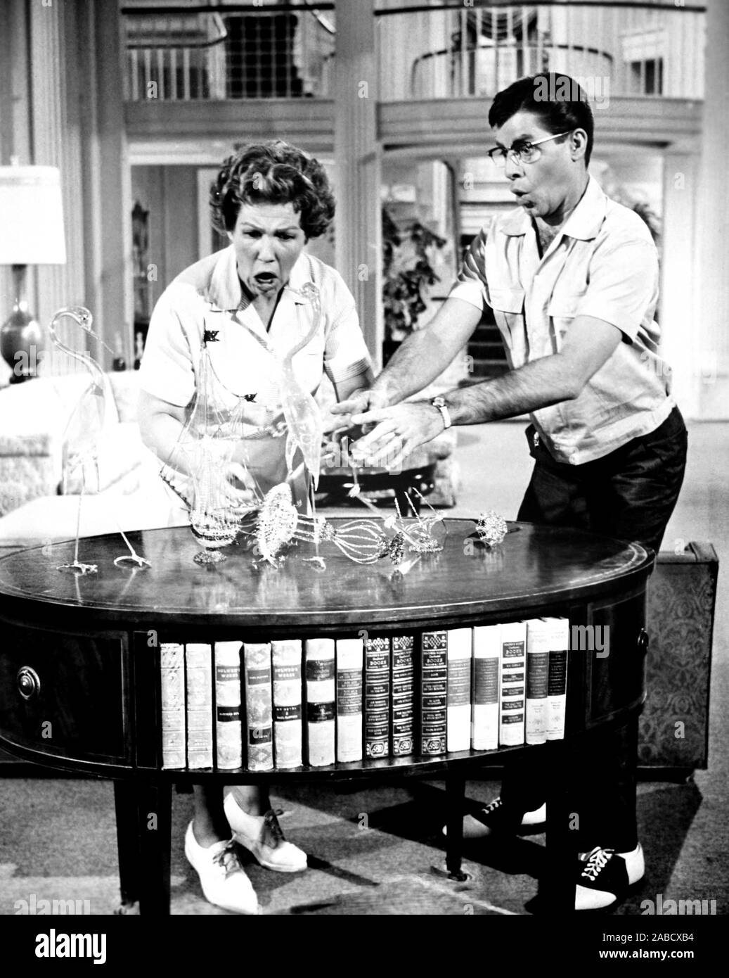 THE LADIES MAN, from left, Kathleen Freeman, Jerry Lewis, 1961 Stock ...
