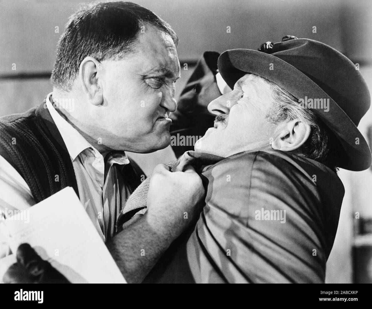 LADIES WHO DO, from left: Arthur Mullard, Ron Moody, 1963 Stock Photo ...