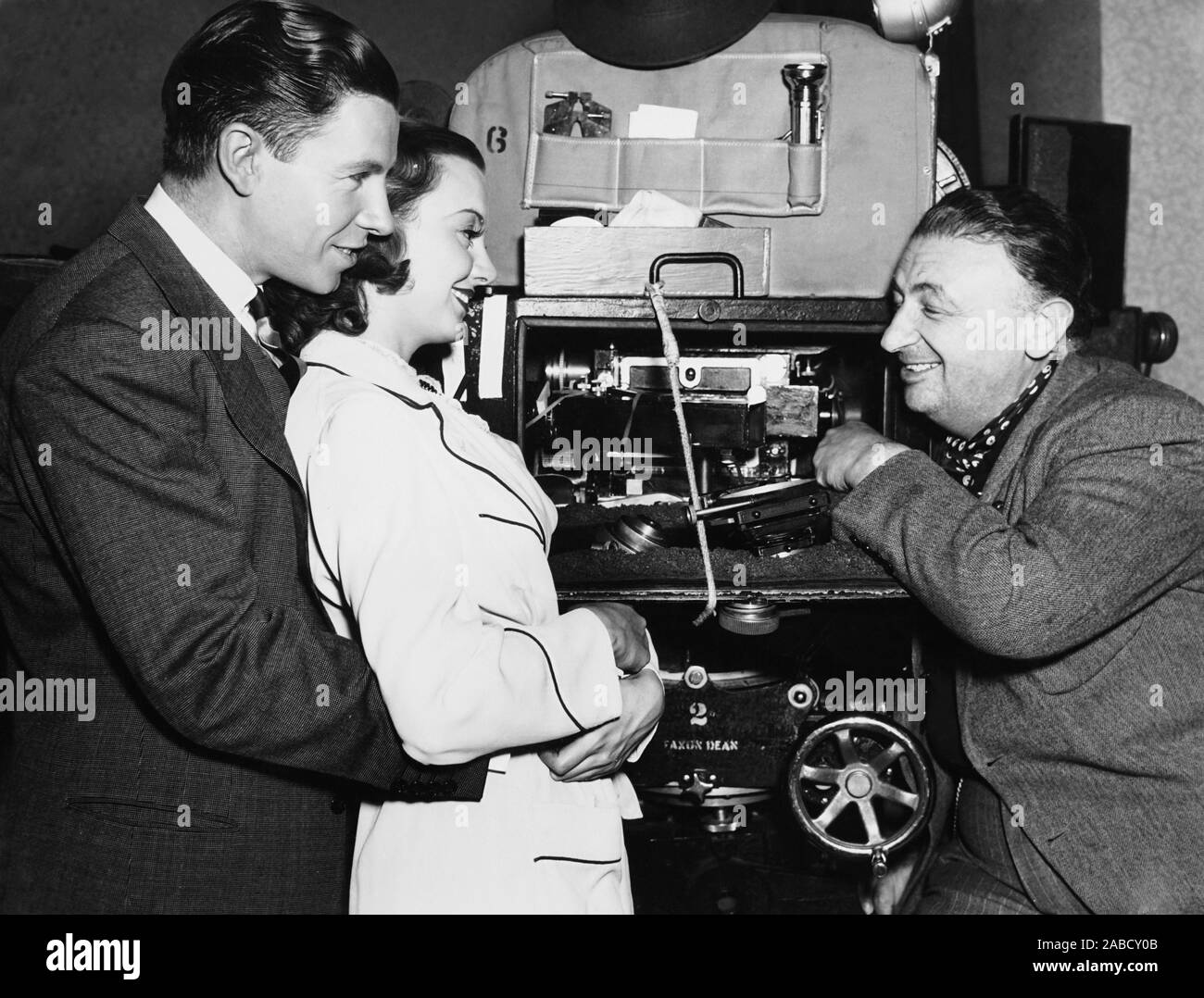 LETTER OF INTRODUCTION, from left: George Murphy, Andrea Leeds ...