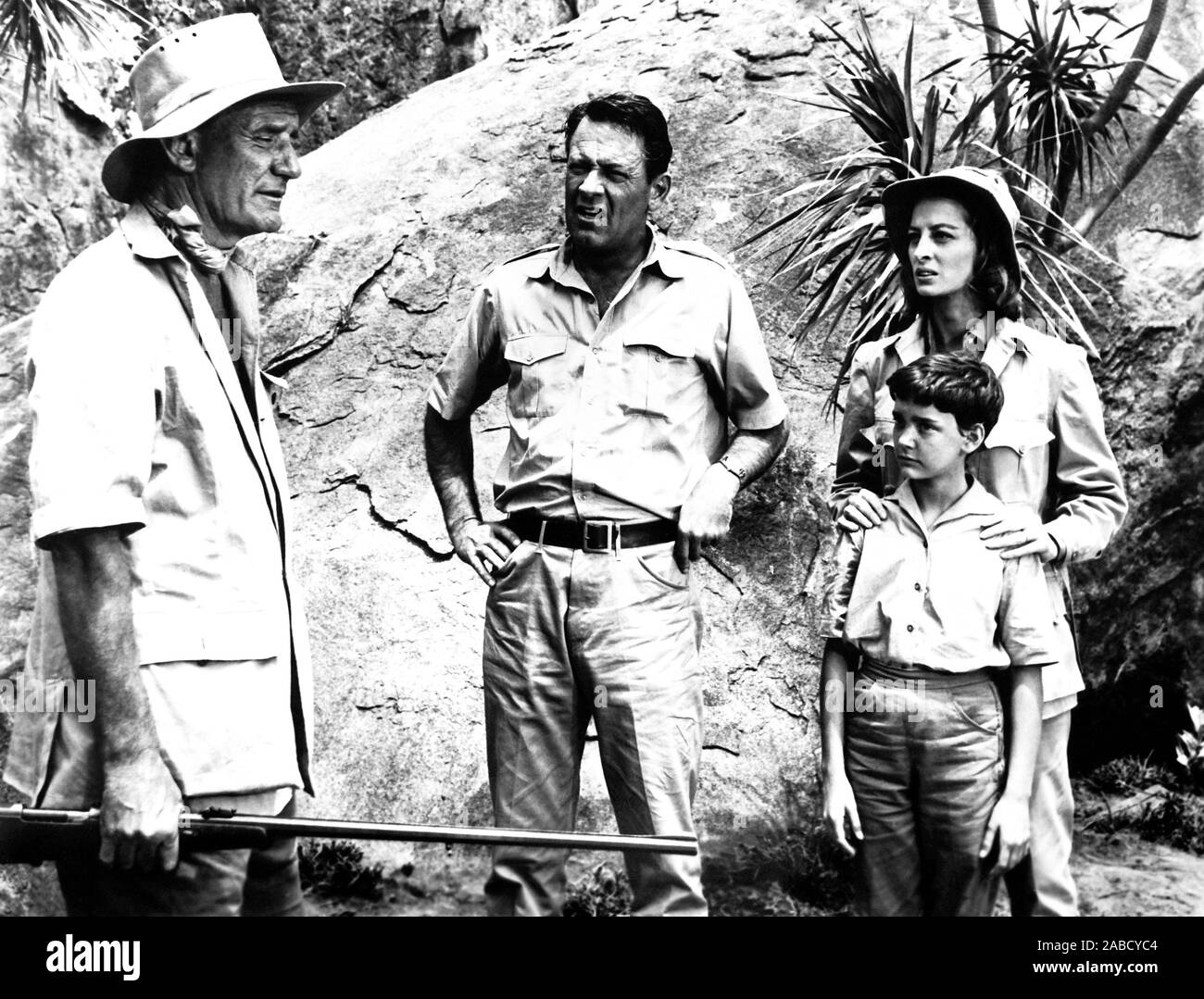 THE LION, from left, Trevor Howard, William Holden, Pamela Franklin ...