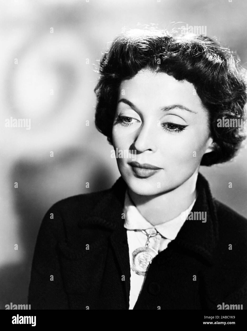 THE LONG DARK HALL, Lilli Palmer, 1951 Stock Photo - Alamy