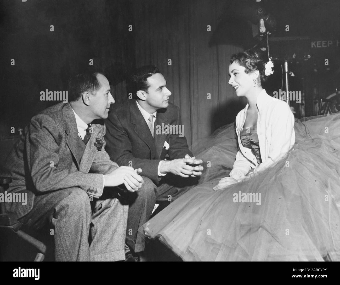 LOVE IS BETTER THAN EVER, from left: producer William R. Wright ...