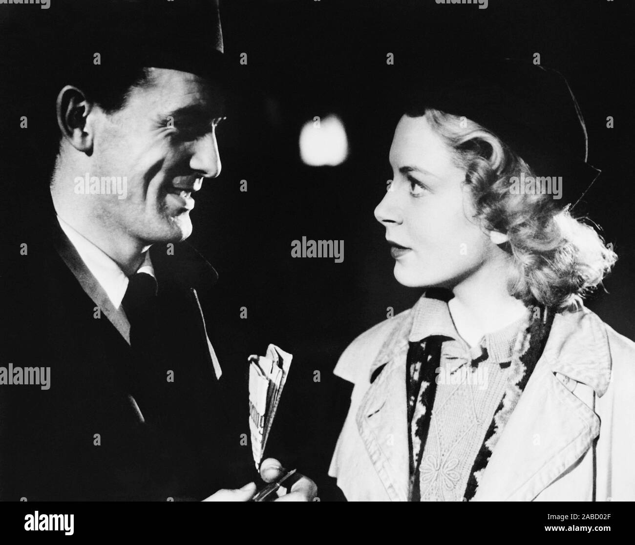 LOVE ON THE DOLE, from left: Clifford Evans, Deborah Kerr, 1941 Stock ...