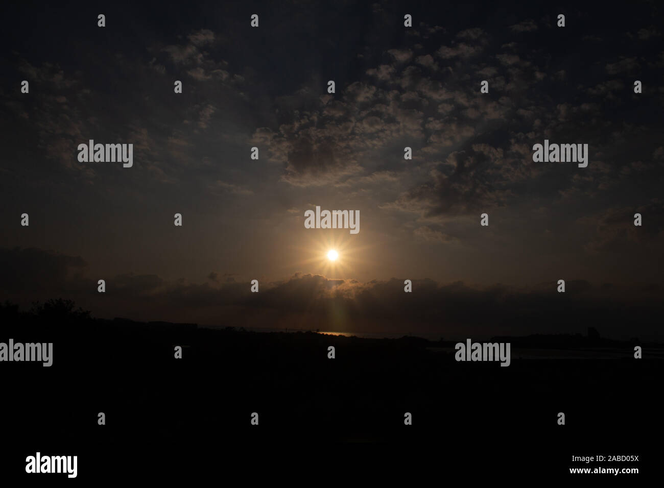 the sunset in different perspective and beauty of it in the colors of ...