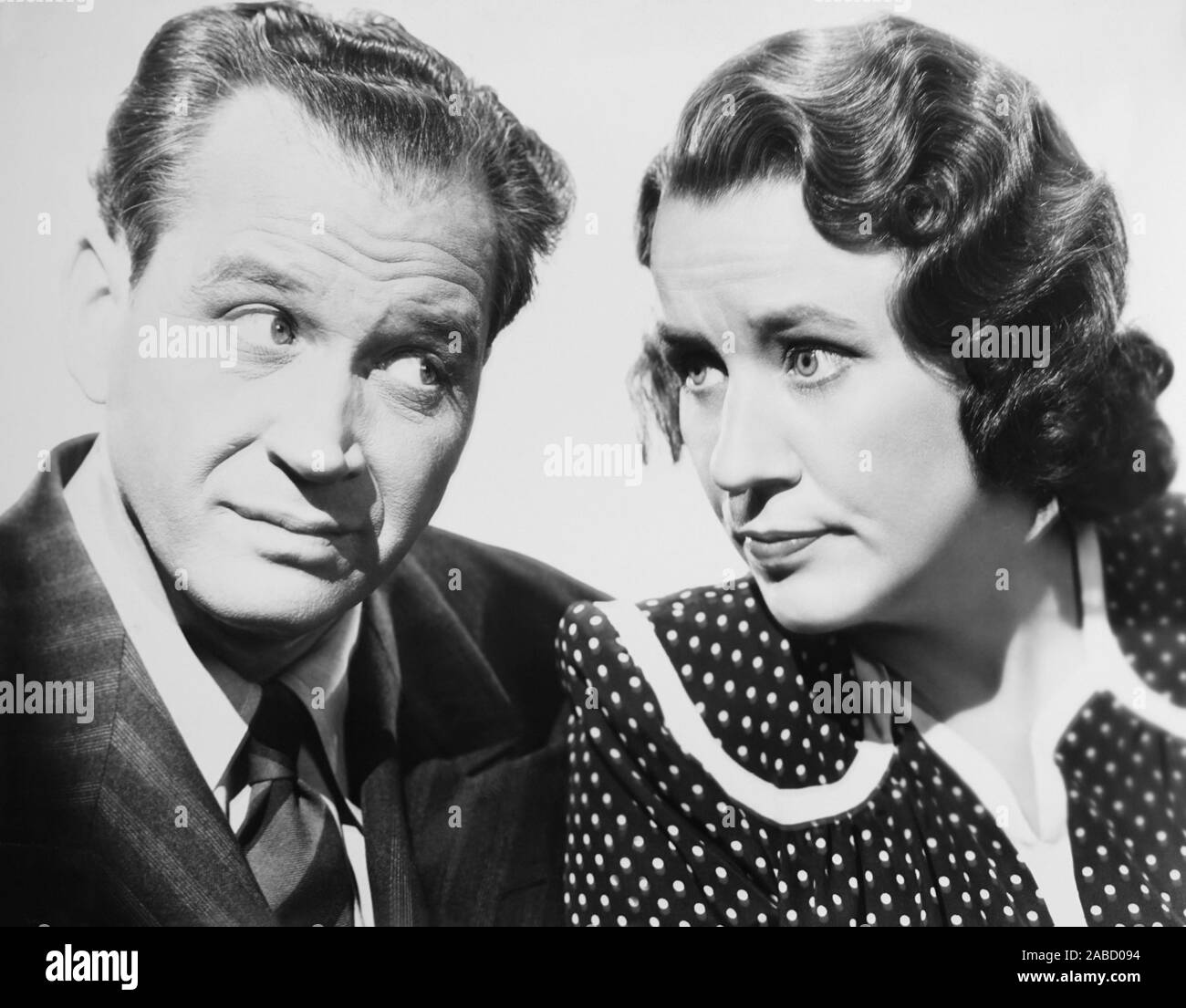 LOOK WHO'S LAUGHING, from left: Jim Jordan, Marian Jordan (aka Fibber ...