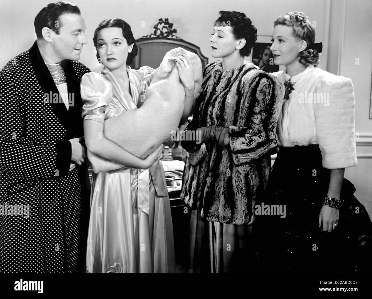 MAN ABOUT TOWN, from left, Jack Benny, Dorothy Lamour, Isabel Jeans ...