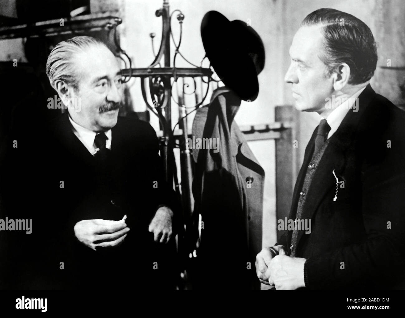 MAN ON A TIGHTROPE, from left, Adolphe Menjou, Fredric March, 1953, TM ...