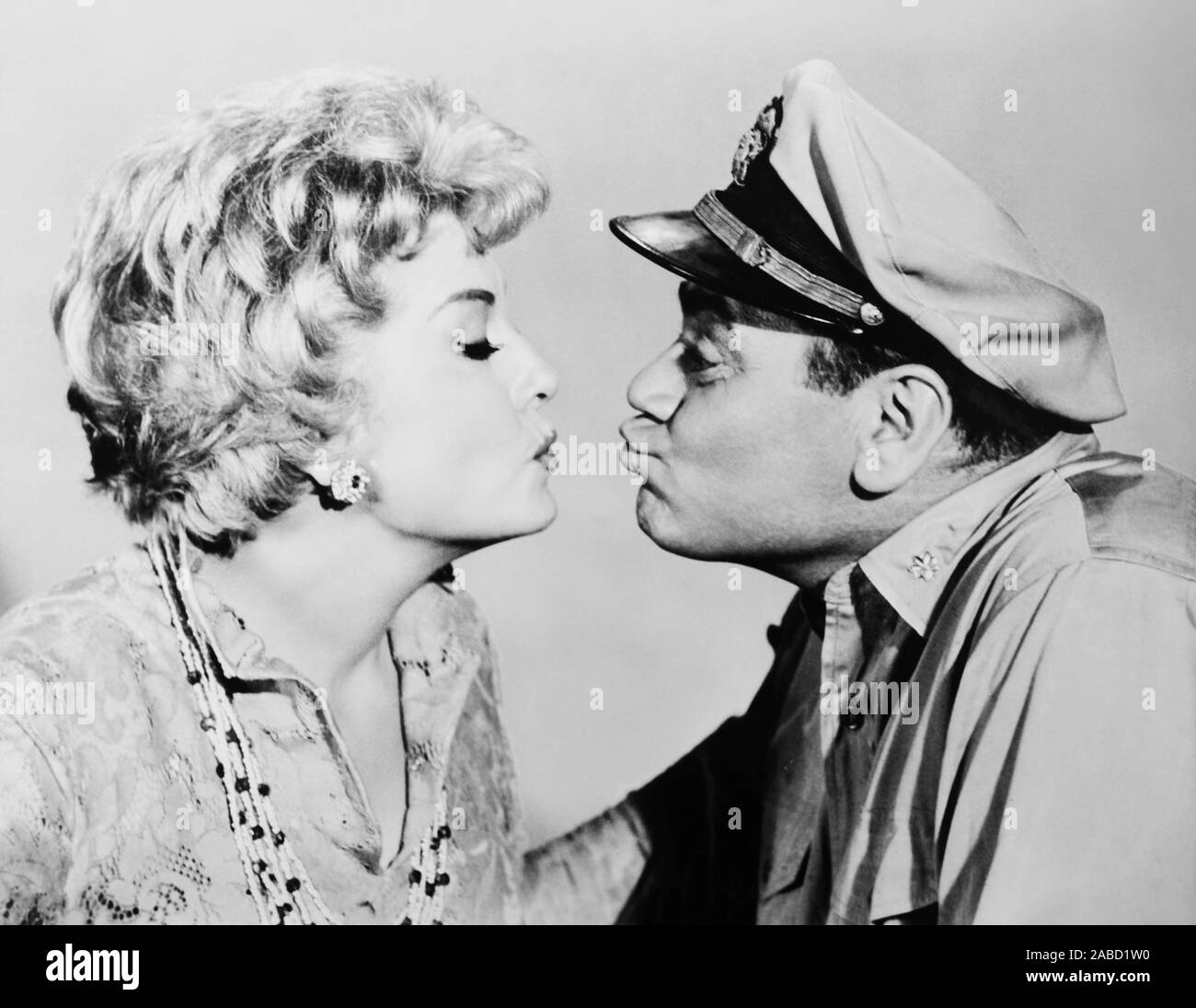 Jean Willes MCHALE'S NAVY, From Left: Ernest Borgnine, Jean Willes,