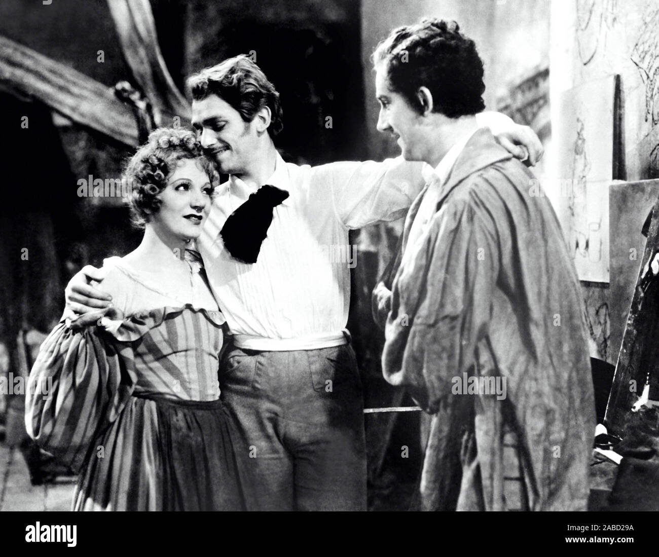 MIMI, from left, Gertrude Lawrence, Douglas Fairbanks, Jr., Richard Bird, 1935 Stock Photo - Alamy