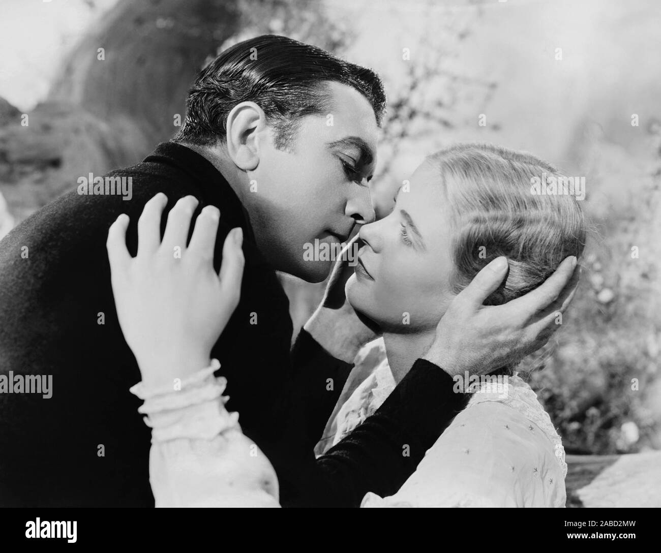 A MODERN HERO, from left: Richard Barthelmess, Jean Muir, 1934 Stock ...