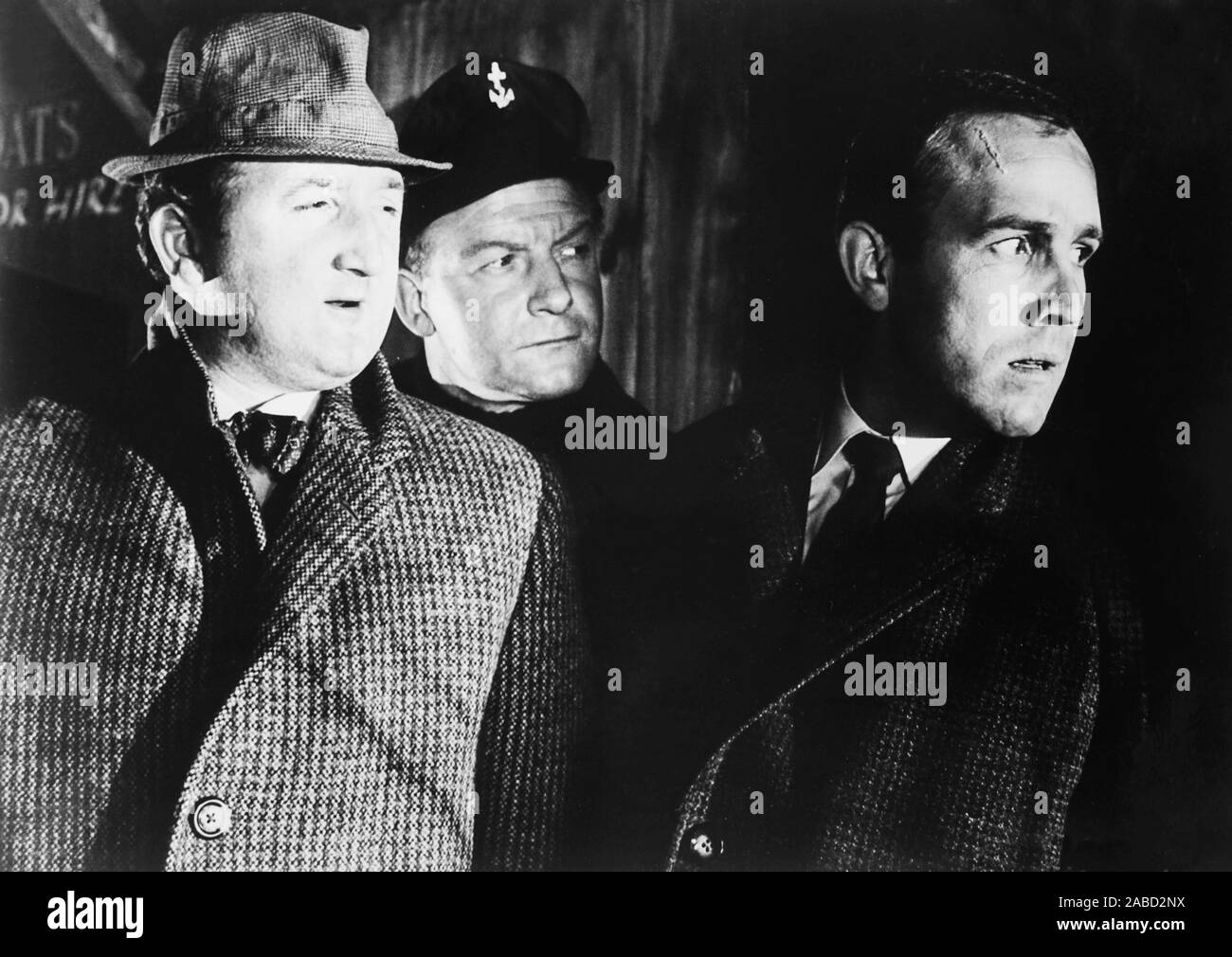 THE MODEL MURDER CASE, (aka GIRL IN THE HEADLINES), front, from left ...