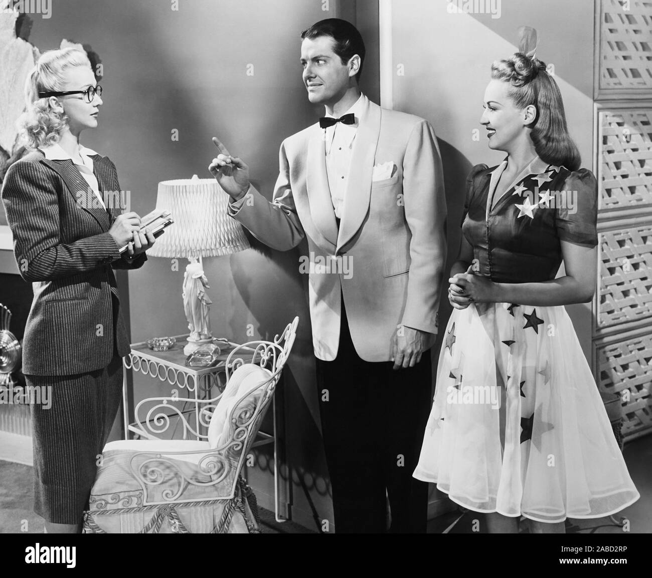 MOON OVER MIAMI, from left: Carole Landis, Robert Cummings, Betty ...