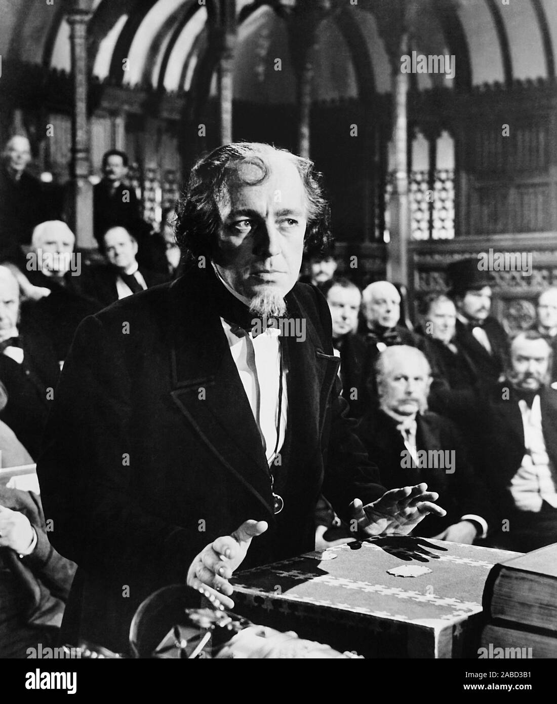 THE MUDLARK, Alec Guinness as Benjamin Disaeli, 1950, TM & Copyright ...