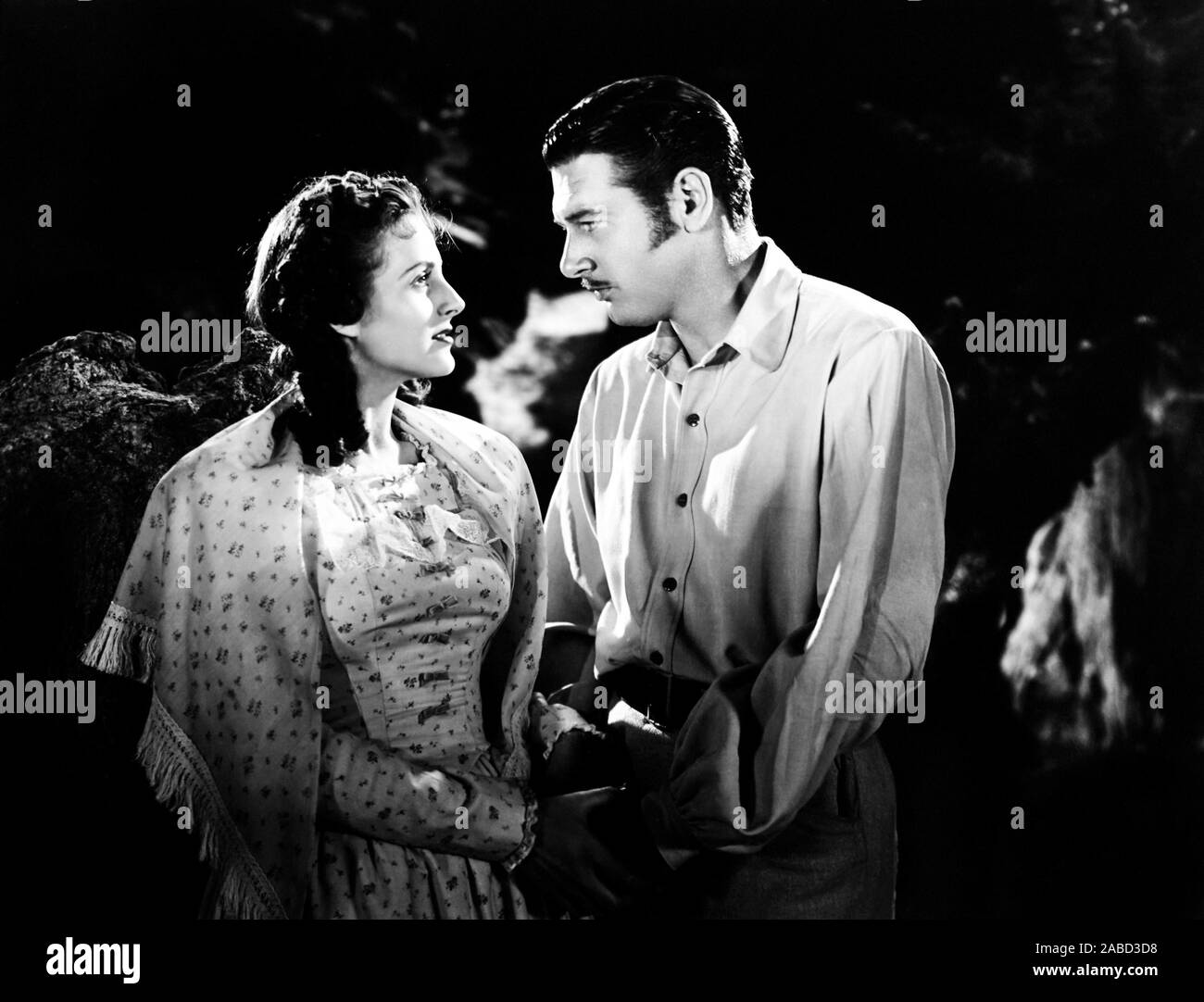 MUTINY ON THE BLACKHAWK, from left, Constance Moore, Richard Arlen ...