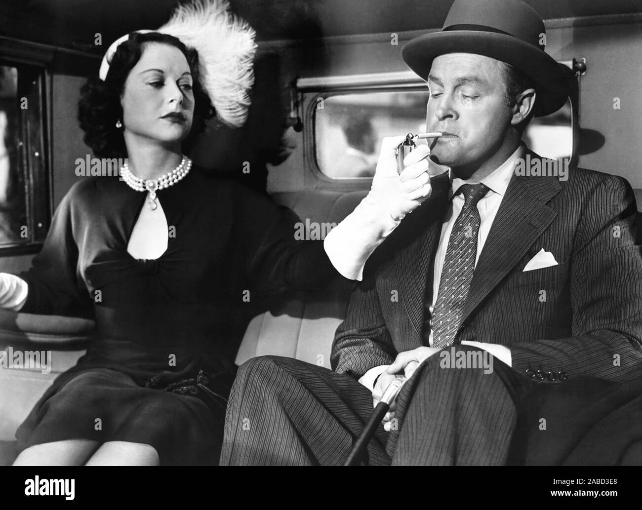 MY FAVORITE SPY, from left, Hedy Lamarr, Bob Hope, 1951 Stock Photo - Alamy