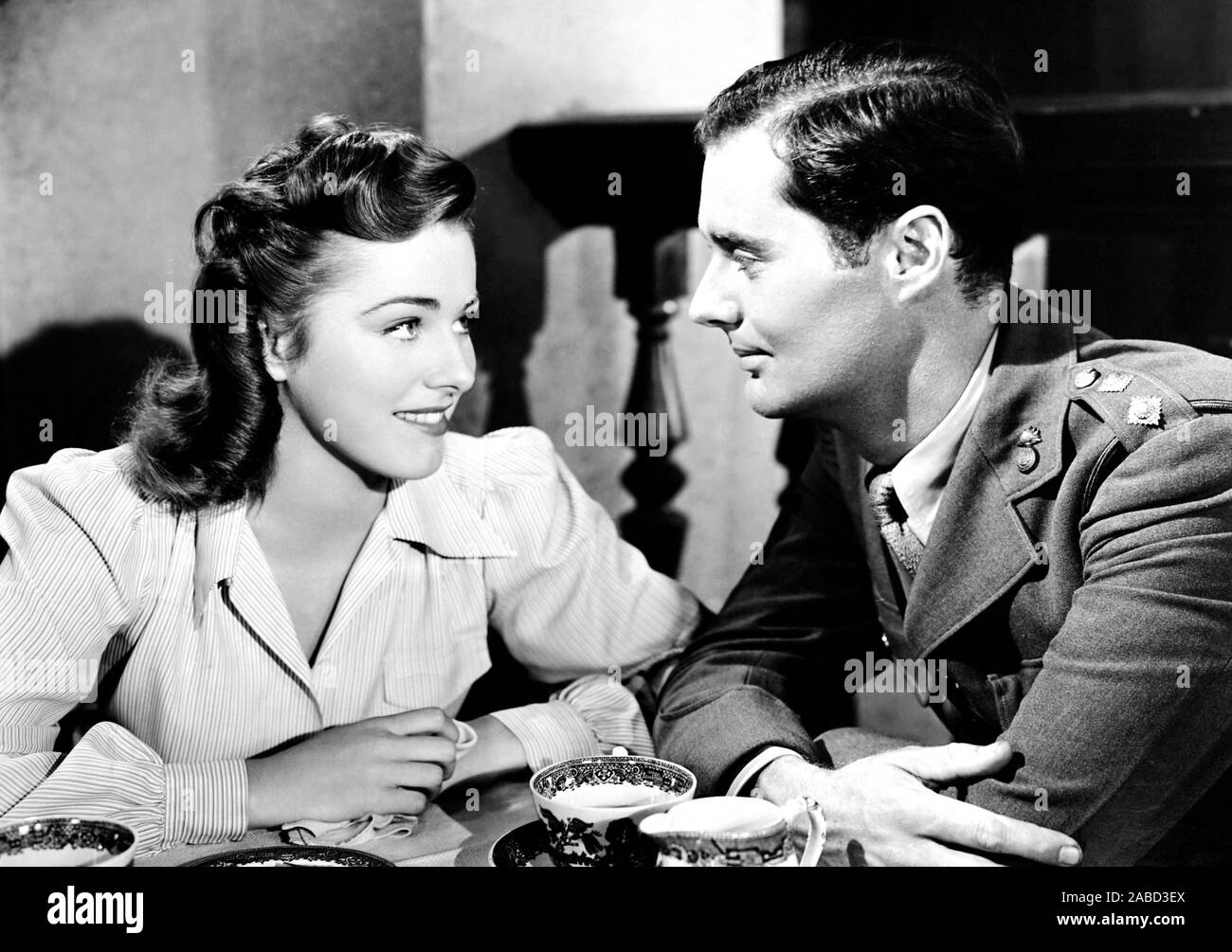 THE MYSTERIOUS DOCTOR, from left, Eleanor Parker, Bruce Lester, 1943 ...