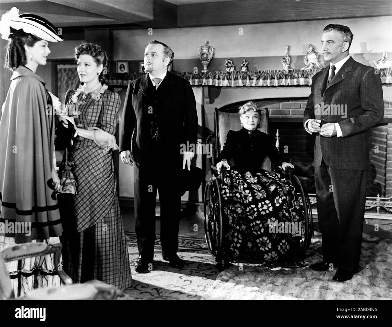 MYSTERY OF MARIE ROGET, (aka PHANTOM OF PARIS), from left, Maria Montez ...