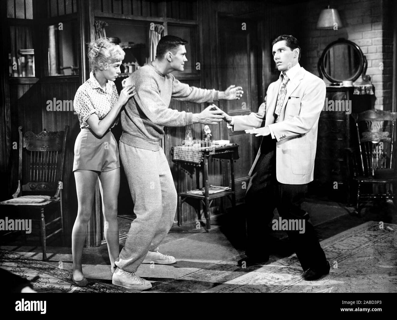 MY SISTER EILEEN, from left, Janet Leigh, Dick York, Tommy Rall, 1955 ...