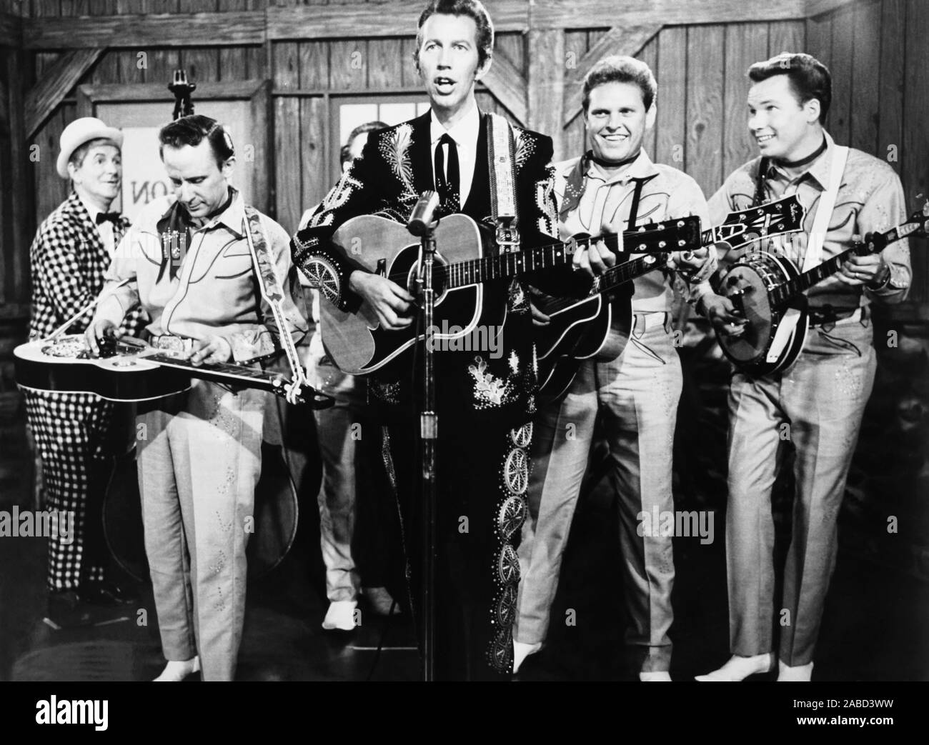 NASHVILLE REBEL, from left: Speck Rhodes, Don Warden, Porter Wagoner ...