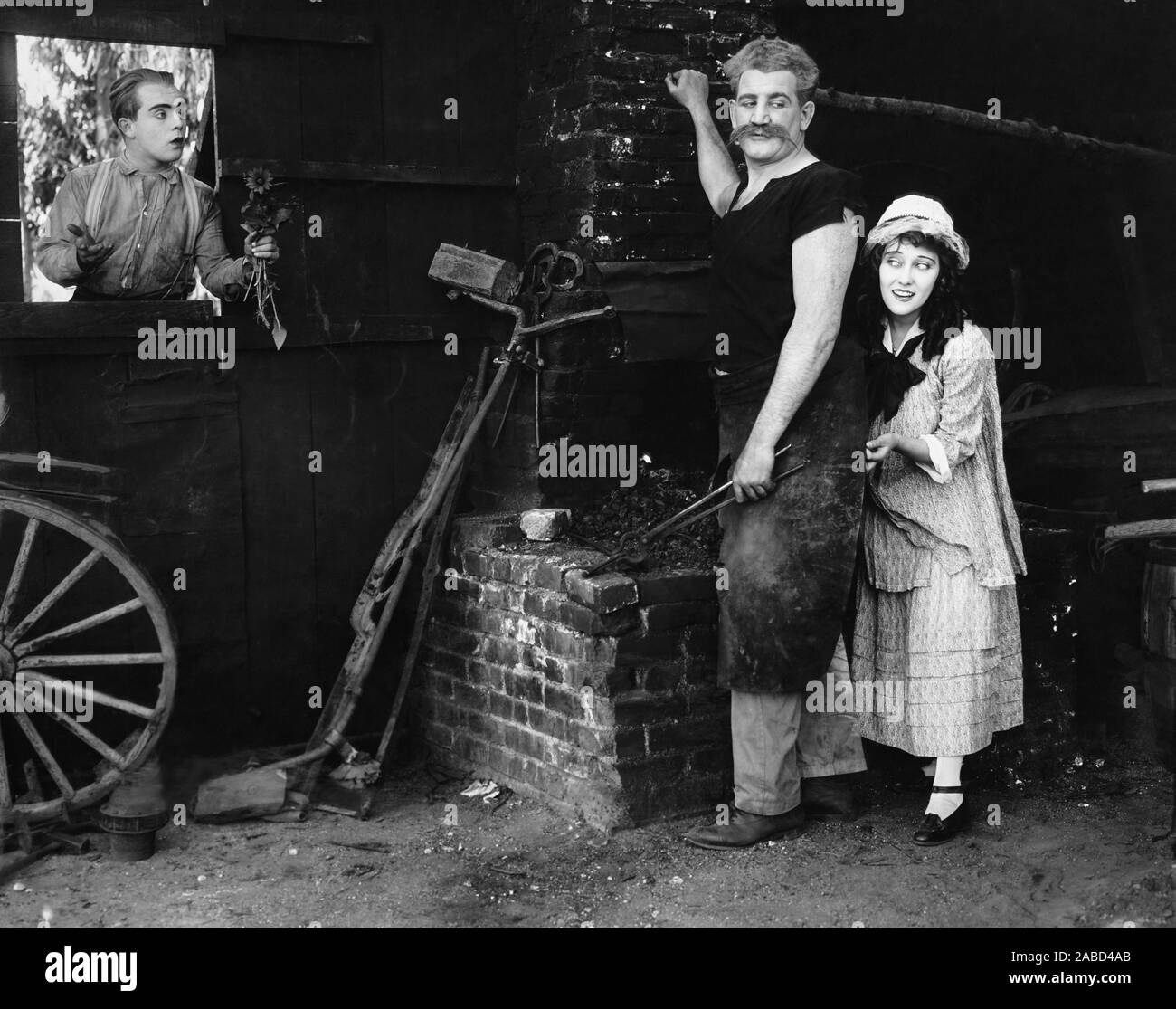 THE NICK OF TIME BABY, from left: Bobby Vernon, Tom Kennedy, Gloria ...