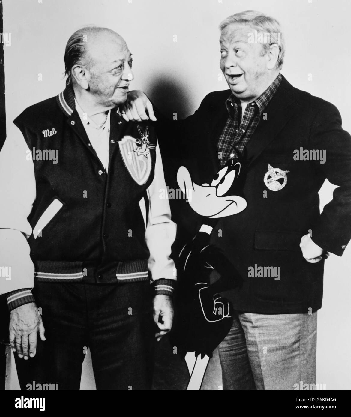 THE NIGHT OF THE LIVING DUCK, from left: Mel Blanc, Daffy Duck, Mel ... THE NIGHT OF THE LIVING DUCK, from left: Mel Blanc, Daffy Duck, Mel ...