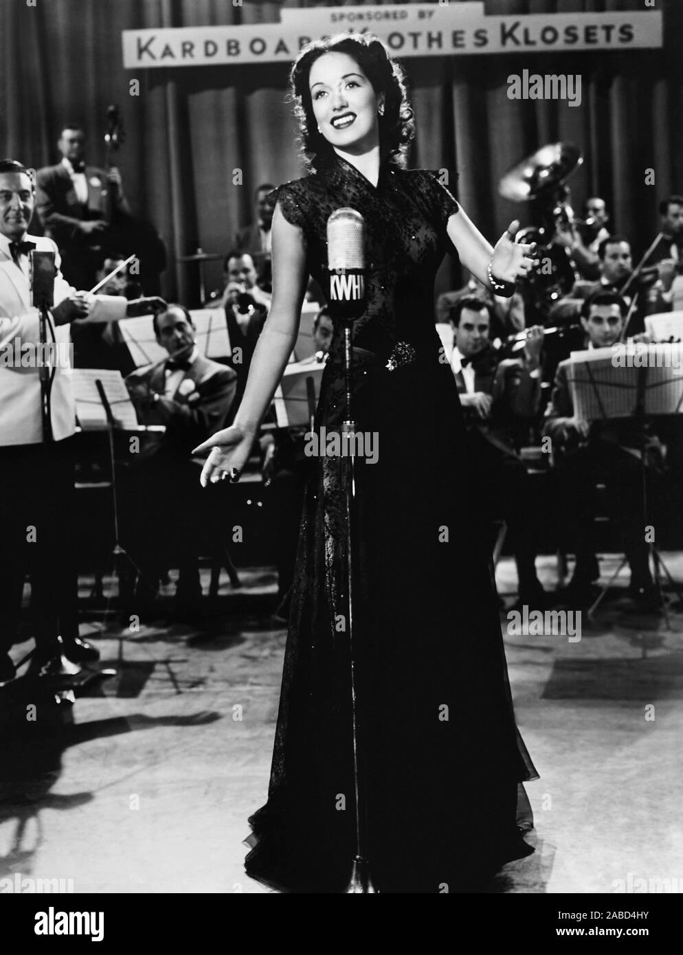 NO LEAVE, NO LOVE, Pat Kirkwood, Guy Lombardo (rear left), 1946 Stock ...