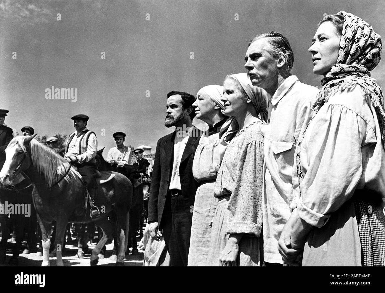 THE NORTH STAR, from left, Paul Guilfoyle, Esther Dale, Ann Harding ...