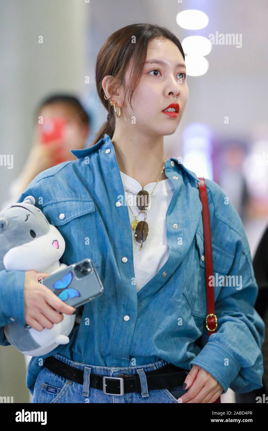 Chinese actress Song Yanfei, also known as Cecilia Boey, shows up at ...