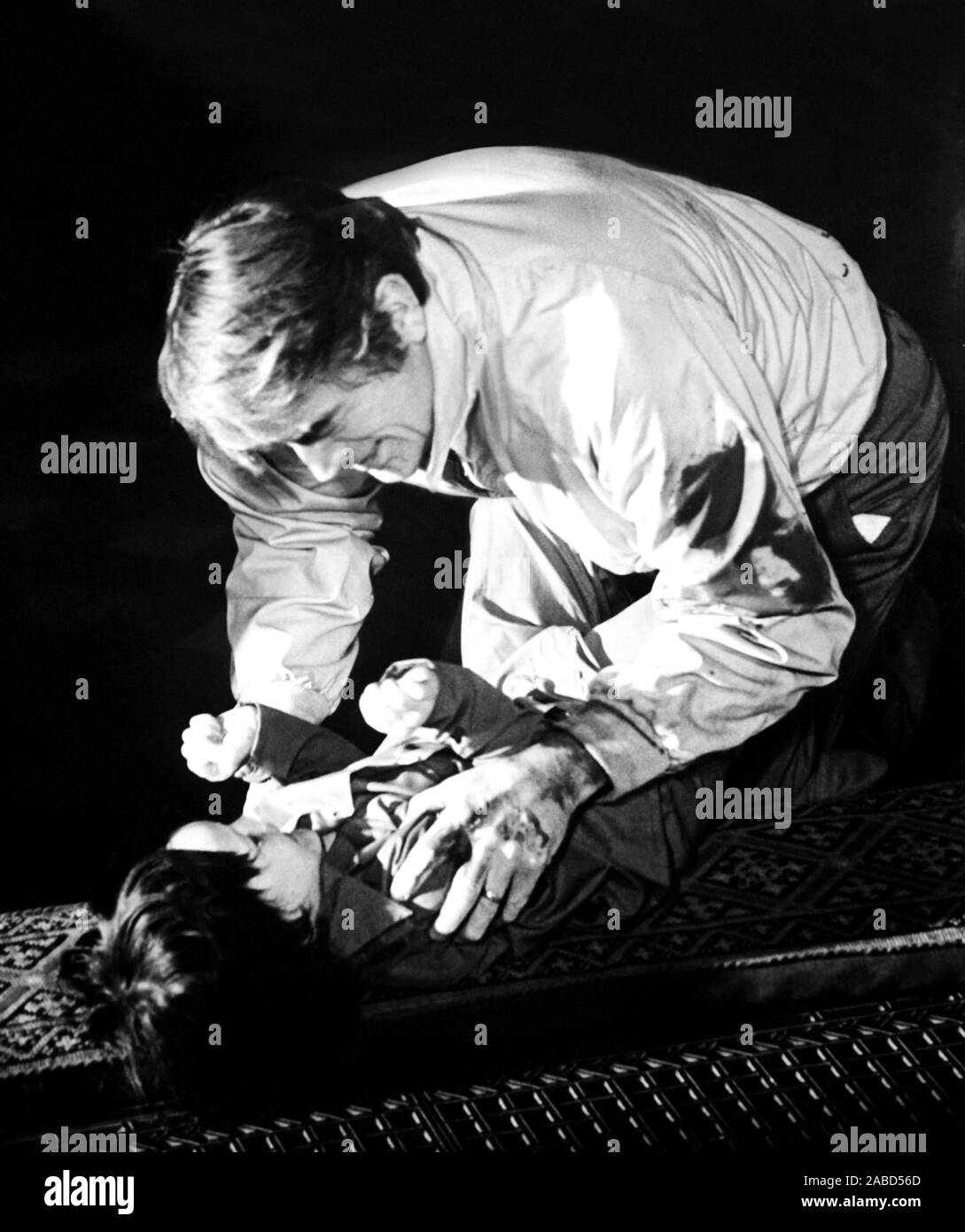 THE OMEN, from top, Gregory Peck, David Warner, 1976, ©20th Century Fox ...