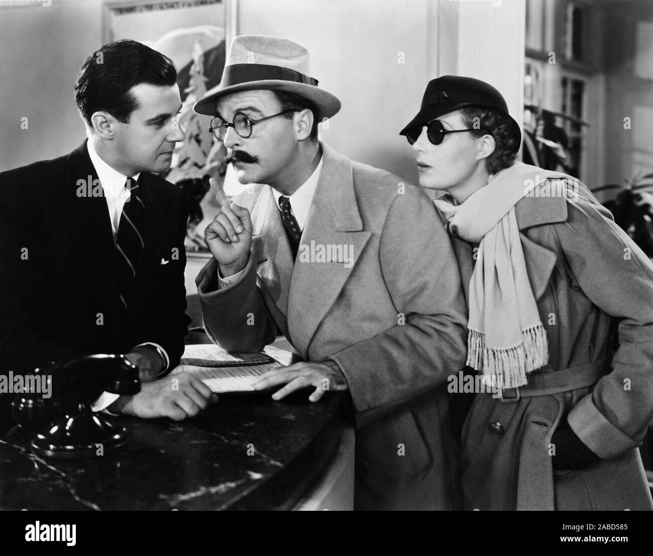 ONE EXCITING ADVENTURE, center: Neil Hamilton; right: Binnie Barnes ...