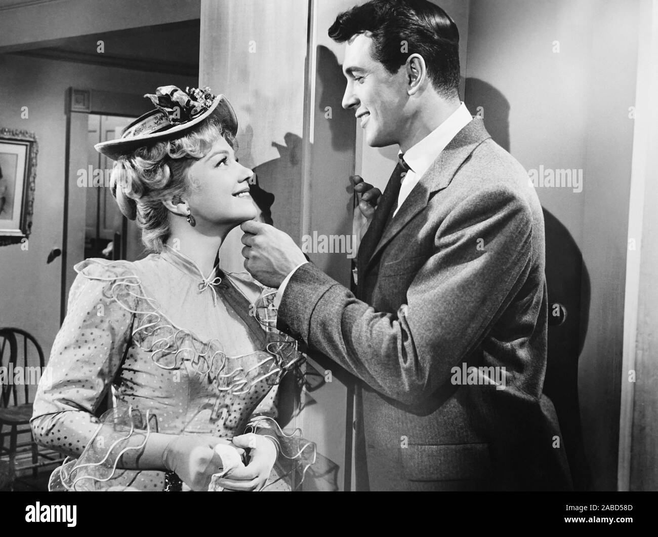 ONE DESIRE, from left: Anne Baxter, Rock Hudson, 1955 Stock Photo - Alamy