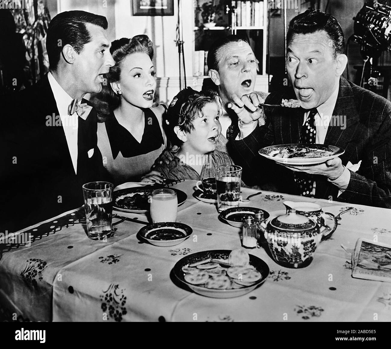 ONCE UPON A TIME, from left: Cary Grant, Janet Blair, Ted Donaldson ...