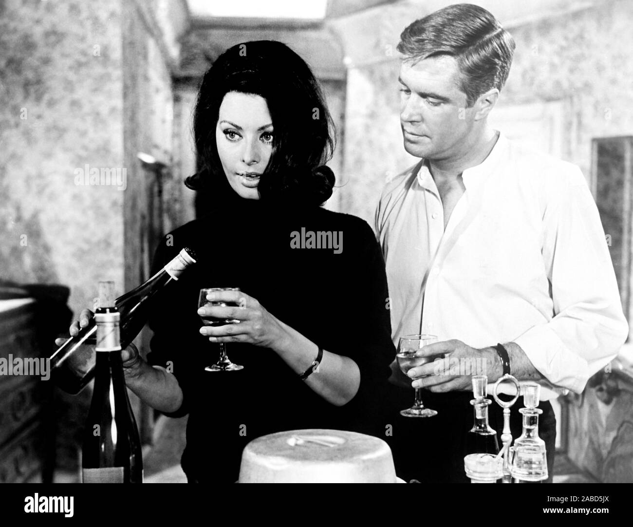 OPERATION CROSSBOW, from left, Sophia Loren, George Peppard, 1965 Stock ...